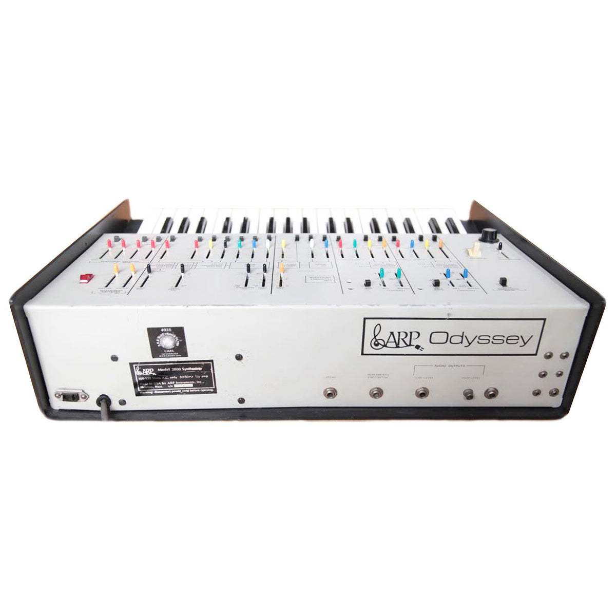 ARP Odyssey 2800 Whiteface w/ LED Sliders – Synth Palace