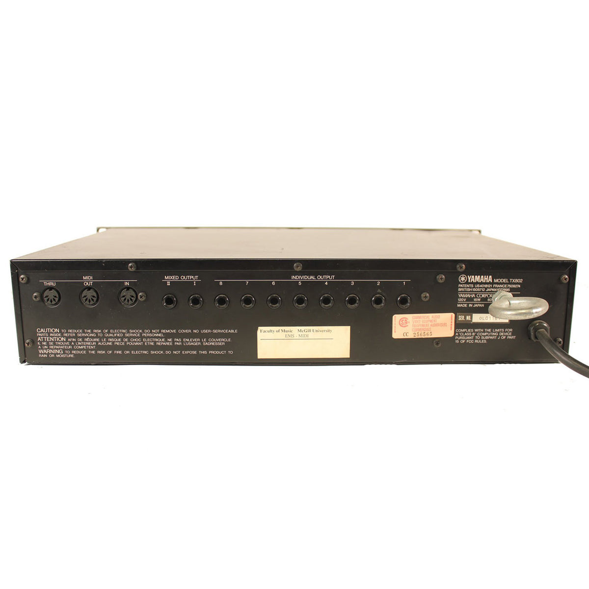 Yamaha TX802 – Synth Palace
